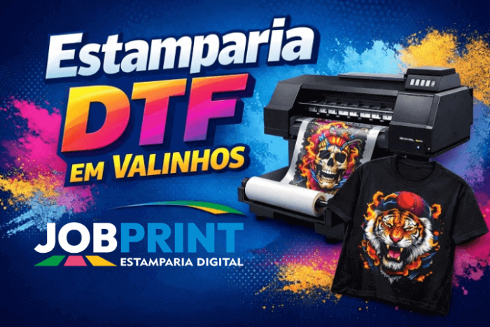Passo a Passo: Como Fazer Impressão em DTF - Job Print Estamparia Digital